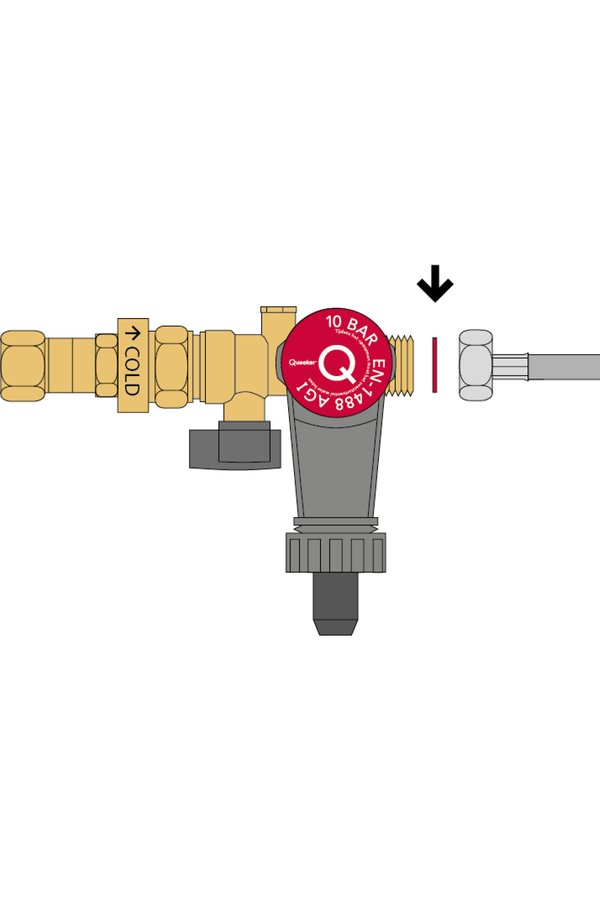 Replacing the Inlet Combination valve PRO3